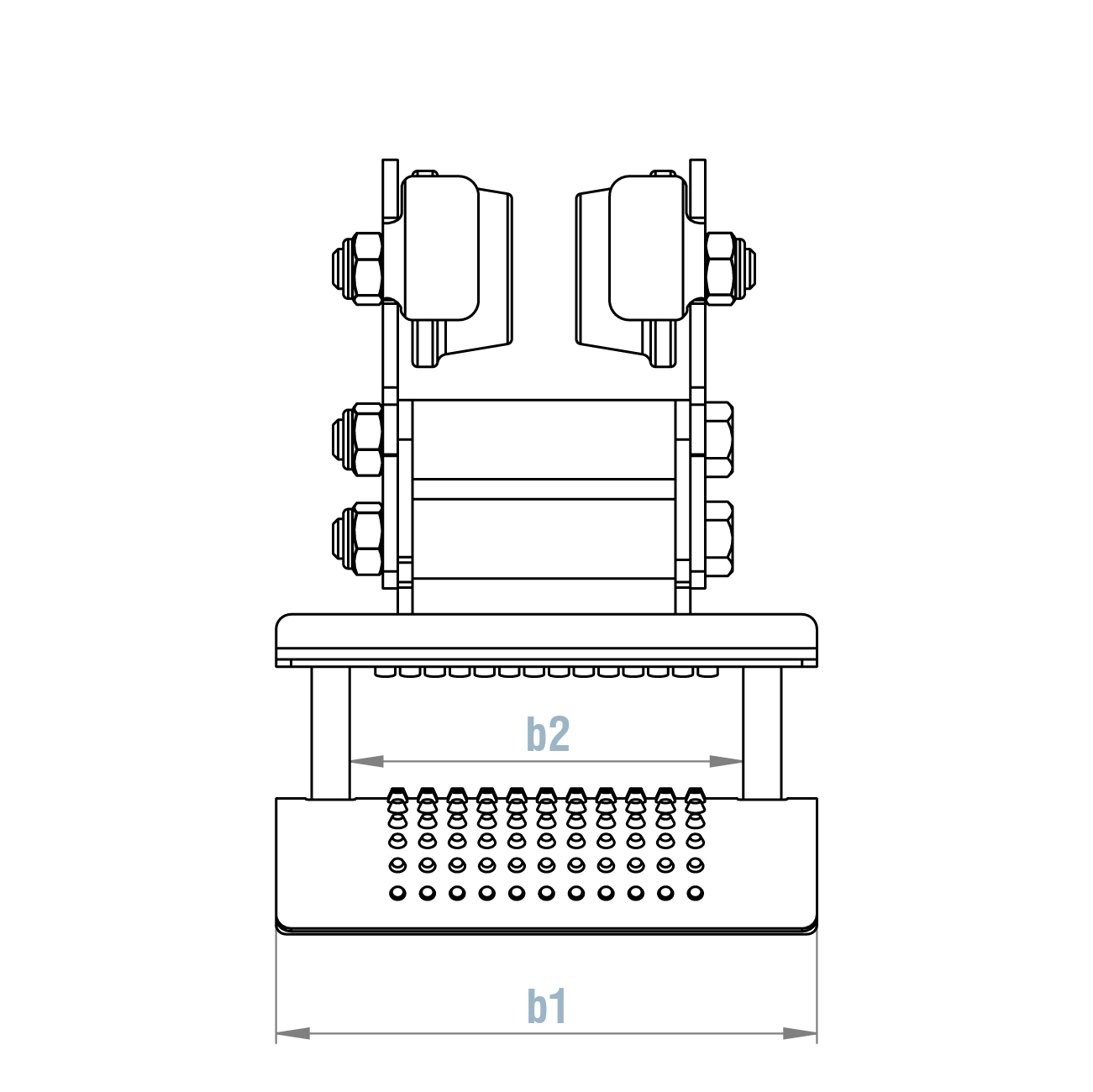 I-Beam Cable Trolley (Y type) (2005 Series-NPI-80) - VASEL Electromechanic