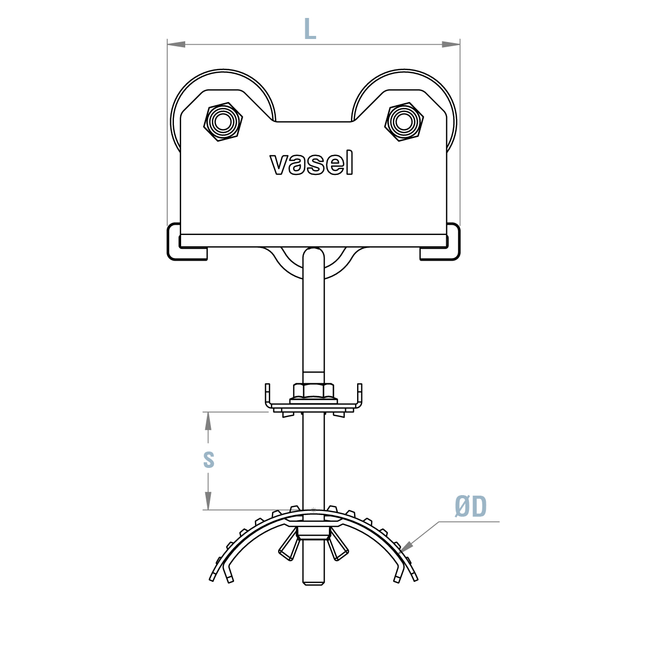 I-Beam Cable Trolley (UKSB type) (2005 Series-NPI-80) - VASEL ...