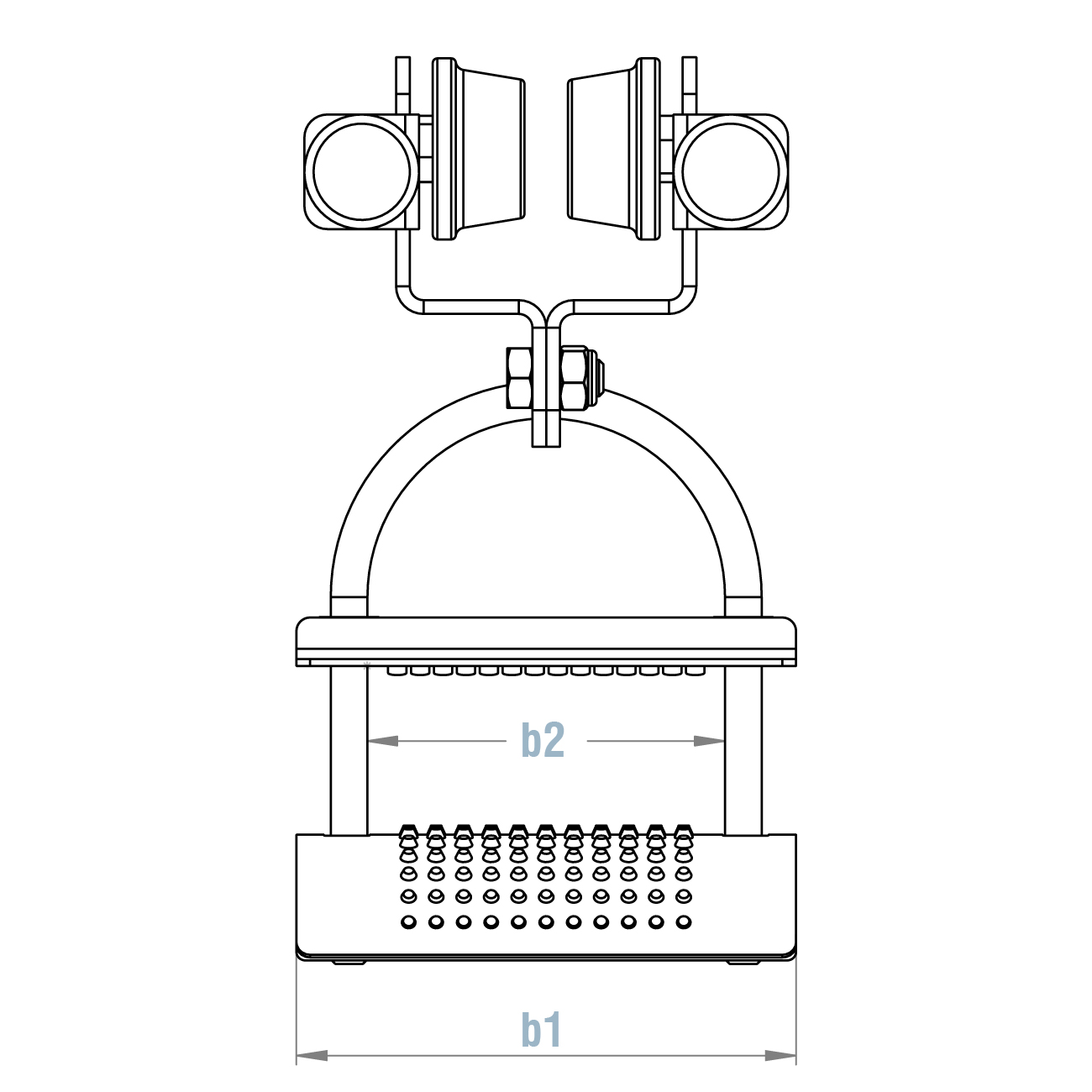 I-Beam Cable Trolley (CK type) (2005 Series-NPI-80) - VASEL Electromechanic
