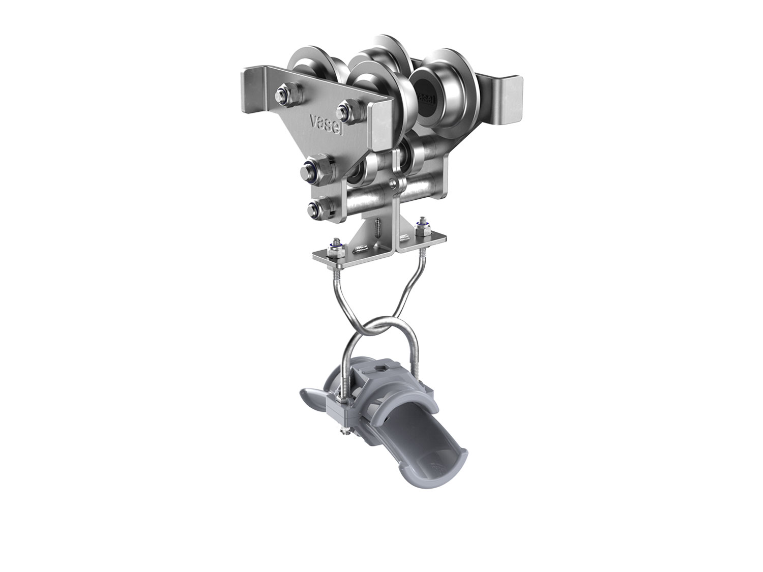 I-Beam Cable Trolley (U-bolt)(4WU) for Roundform Cables (2020 Series ...