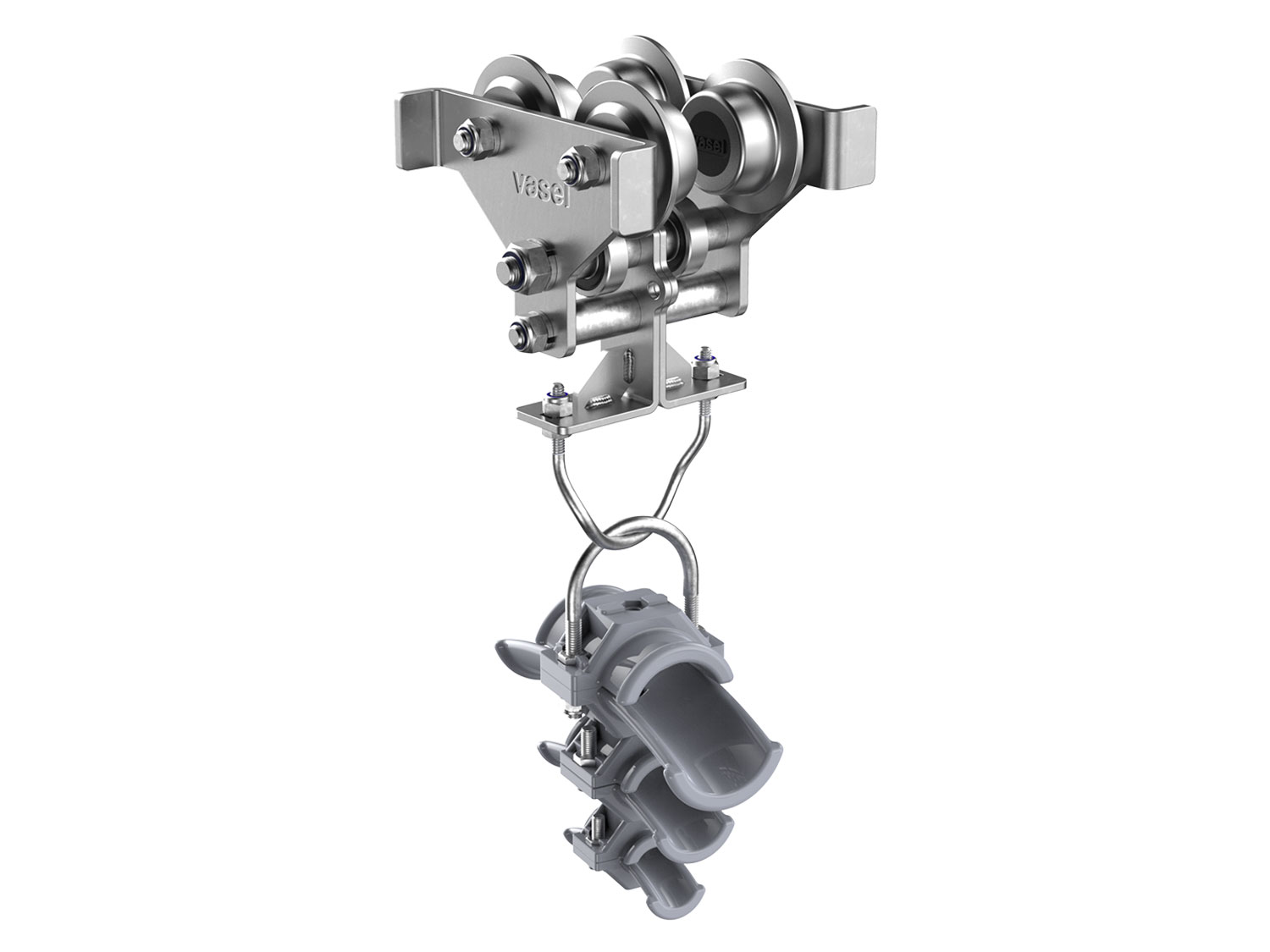 I-Beam Cable Trolley (U-bolt)(4WU) for Roundform Cables (2020 Series ...