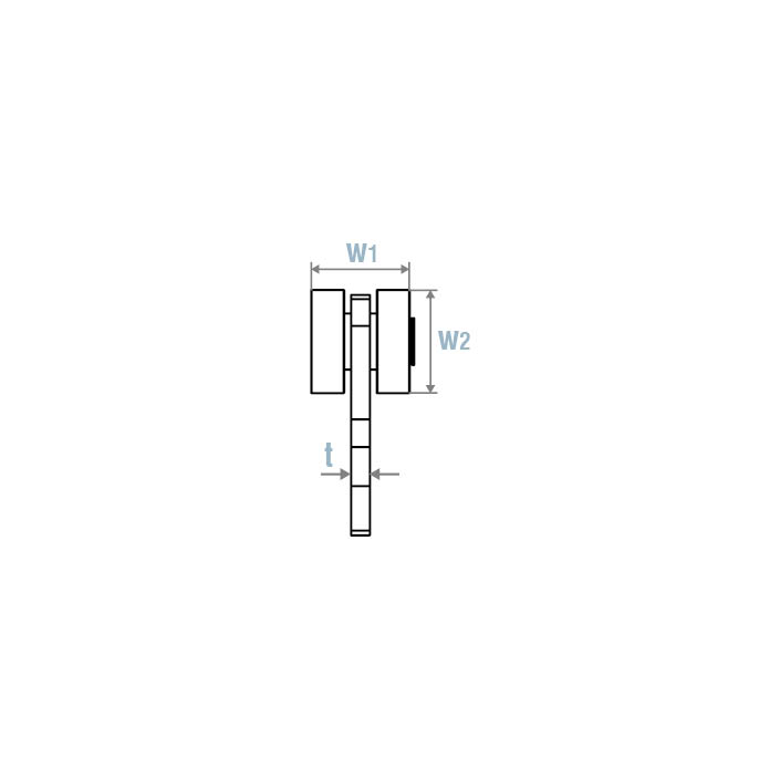 Suspension Trolley (4 Wheel) - VASEL Electromechanic