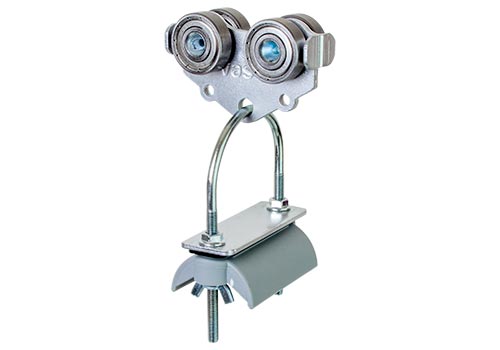 Steel Trolley with Plastic saddle for Flatform Cables (u-bolt) - VASEL ...