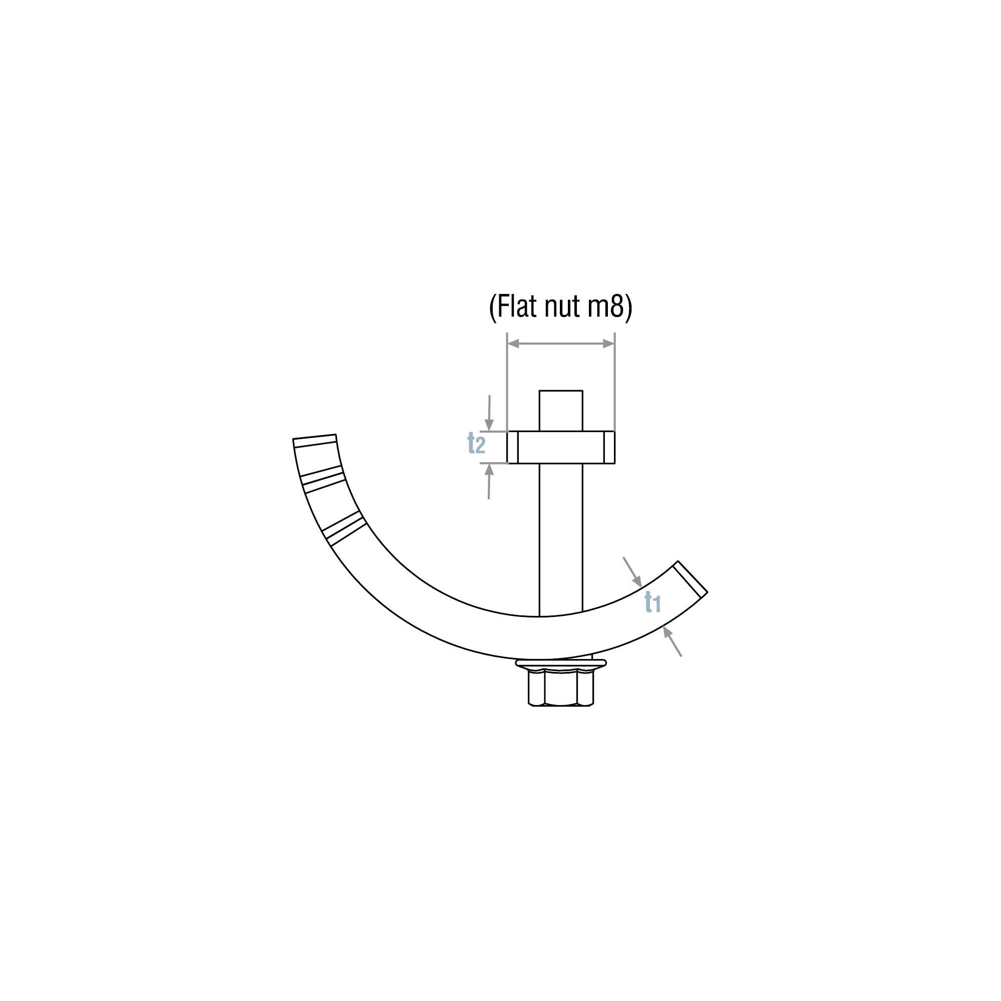 Support Clamp (1012 series) - VASEL Electromechanic